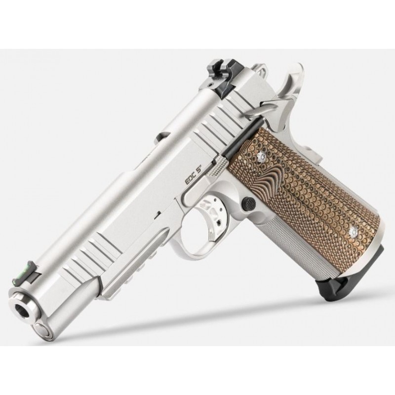 PISTOLET BUL ARMORY 1911 EDC 5" C/45 ACP INOX - KLB ARMES