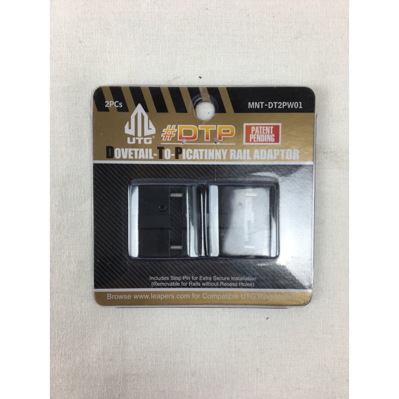 UTG dovetail to picatinny rail adaptor DTP - KLB ARMES